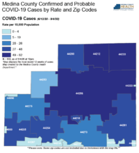 Zip code map 9.4 | Medina County Health Department